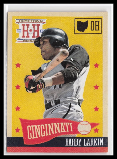 BARRY LARKIN #151 2013 Panini Hometown Heroes Cincinnati Reds EUR 1,94 ...