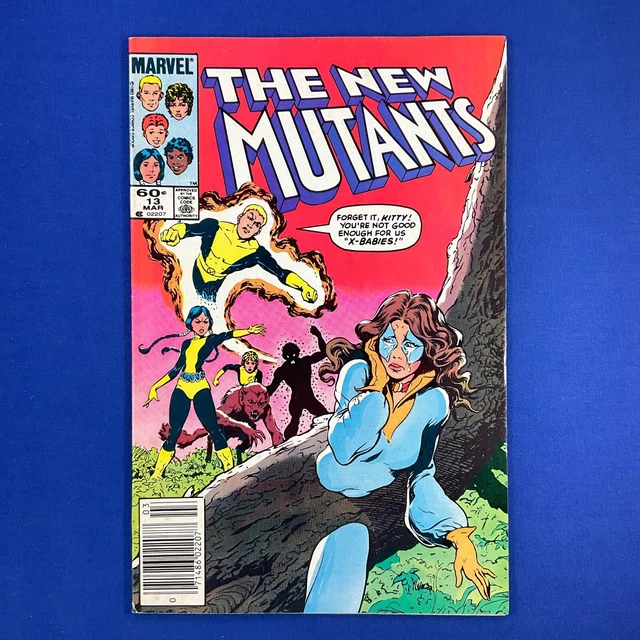 NEW MUTANTS #13 First Appearance of Doug Ramsey Marvel Comics 1984 ...