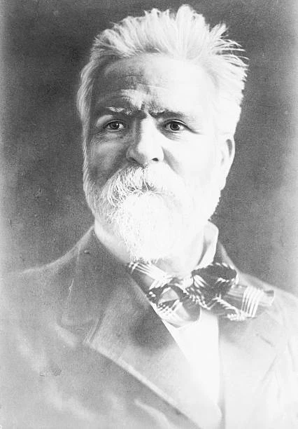 SHOWN HERE EDWIN Markham author "The Man Hoe" & many books ver- 1921 ...