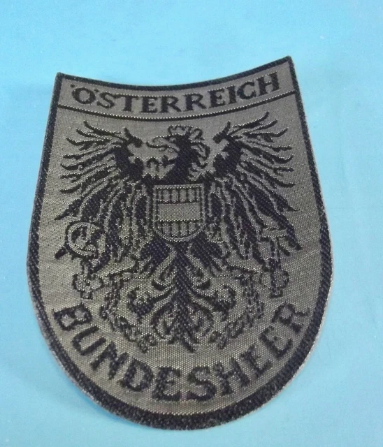 UNIFORM AUFNÄHER PATCH Österreich Bundesheer Army EUR 8,78 - PicClick DE