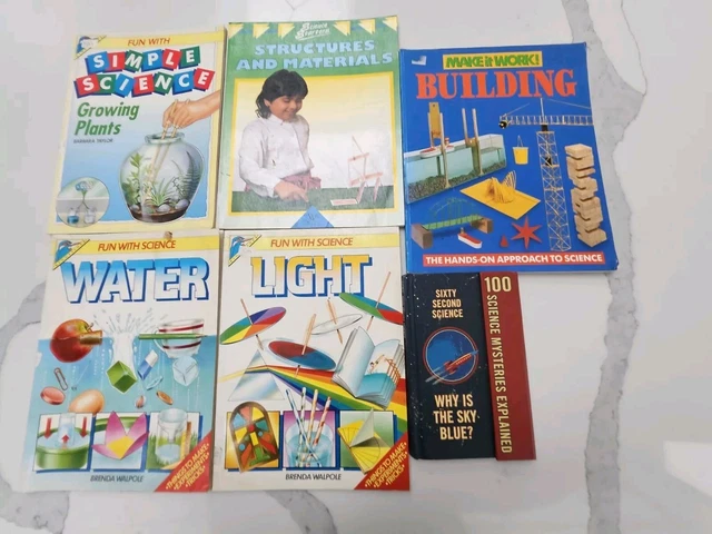 6 SCIENCE BOOKS for kids: 100 Mysteries Explained, Fun With Science ...