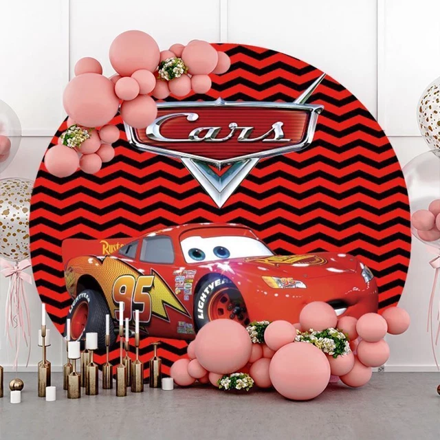 ROUND CARS BACKDROPS Photography Background Happy Birthday Party Studio ...