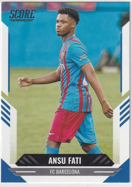 PANINI FIFA SCORE 2021-22 Soccer Trading Carte Mappa No. 142 Ansu Fati ...