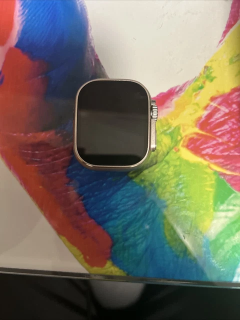 APPLE WATCH ULTRA 2 49mm GPS+LTE Cassa Titanio Nero Ocean Band Nero ...