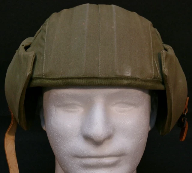 WWII US AAF Army Air Forces M4 Flak Helmet 'Industrial Canvas Prod ...