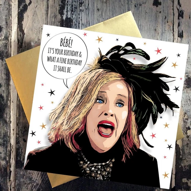 MOIRA ROSE BIRTHDAY Card Schitt’s Creek Bebe! It’s Your Birthday...’ £4 ...