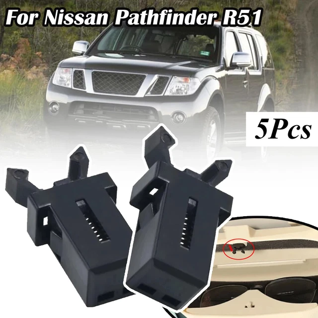 FOR NISSAN PATHFINDER R51 OVERHEAD CONSOLE DOME LIGHT SUNGLASS HOLDER ...