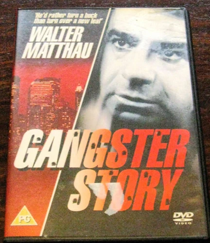 GANGSTER STORY DVD Walter Matthau £3.78 - PicClick UK