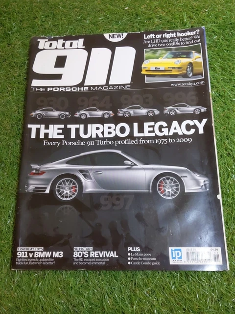 TOTAL 911 MAGAZINE Issue 51 Car Infusiast Porsche Holiday Reading Retro ...