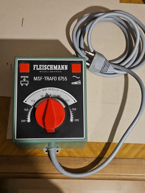 GROS TRANSFORMATEUR VARIATEUR régulateur fleischmann 6755 14V VA HO N ...