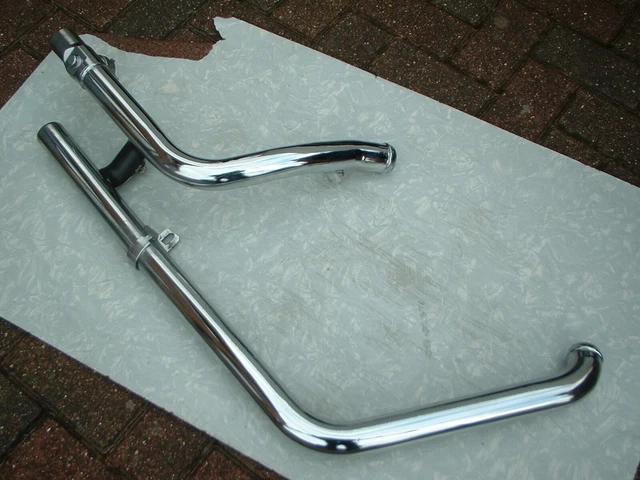 HARLEY DAVIDSON SOFTAIL Flstn Deluxe, Flstsb Crossbones Exhaust Headers ...
