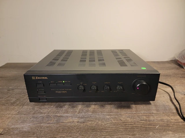 VINTAGE EMERSON DIGITAL Stereo Audio Amplifier HT-200A Dolby Pro Logic ...