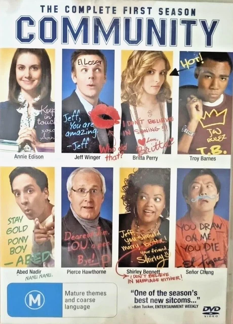 COMMUNITY THE COMPLETE First Season (DVD, 2010) Region 4 PAL - VGC EUR ...