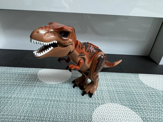 LEGO JURASSIC WORLD T. Rex figure (trex04) from sets 10758 & 75918 ...