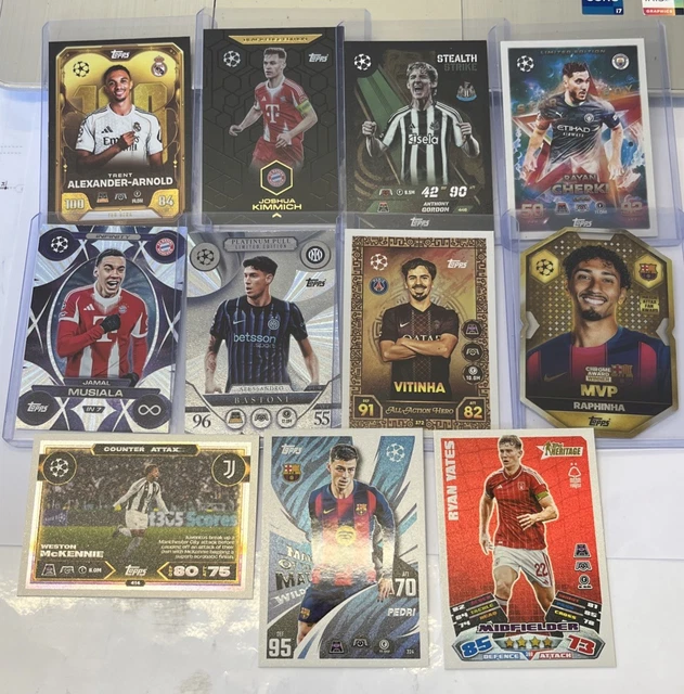 MATCH ATTAX 2026 Bundle Ltd edition cards/ black edge / 100 club £3.21 ...