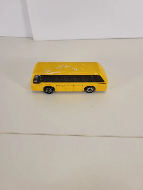 VINTAGE 1981 HOT Wheels School Bus No. 3 Blackwall Malaysia Diecast $8. ...