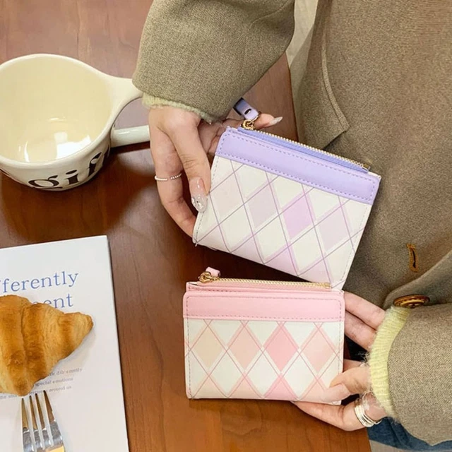 MINI MONEY BAG PU Leather Card Holders Korean Style Coin Purse Girl EUR ...