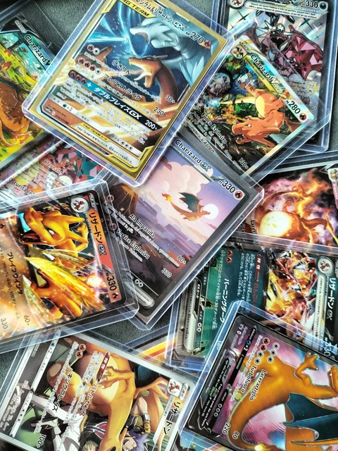 LOTTO POKEMON 30 Carte + CHARIZARD GARANTITO🔥VINTAGE AND NEW! HOLO/V/GX ...