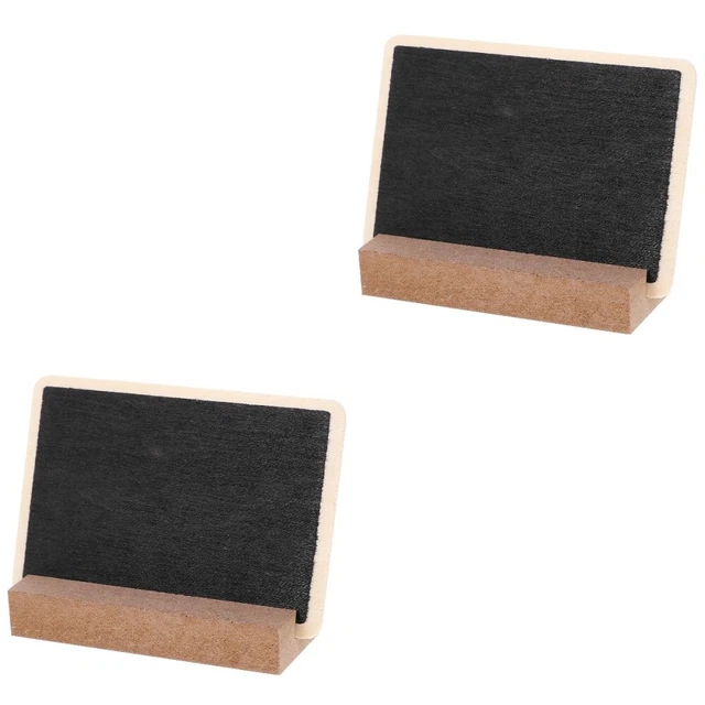 2 PACK PANNEAU D'affichage En Bois Babillard Tableau Noir De Classe ...