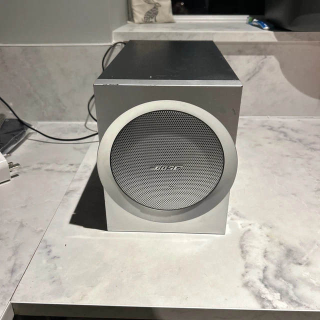 BOSE COMPANION 3 SERIES 2 Subwoofer Unit Only Silver Tested Working £37 ...