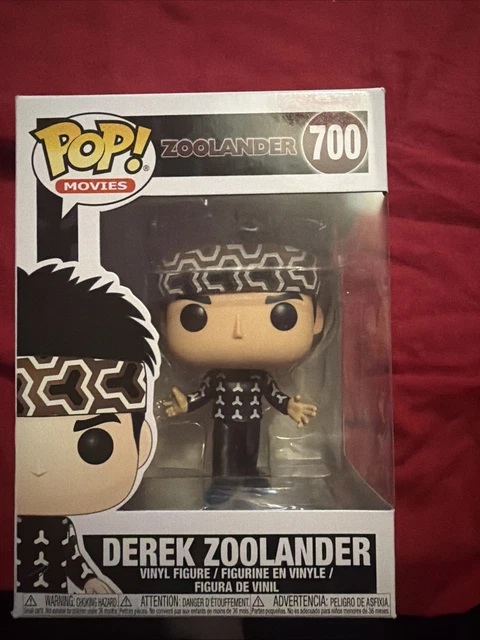 FUNKO POP! ZOOLANDER #700 Derek Zoolander Figure £21.50 - PicClick UK