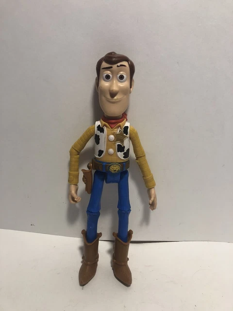 DISNEY PIXAR SHERIFF Woody 9 Doll Toy Story 4 Poseable Jointed Action ...
