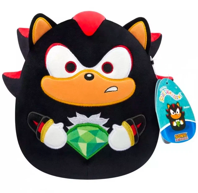 SHADOW HOLDING GREEN CHAOS EMERALD | Squishmallows 8" | Sega Sonic ...