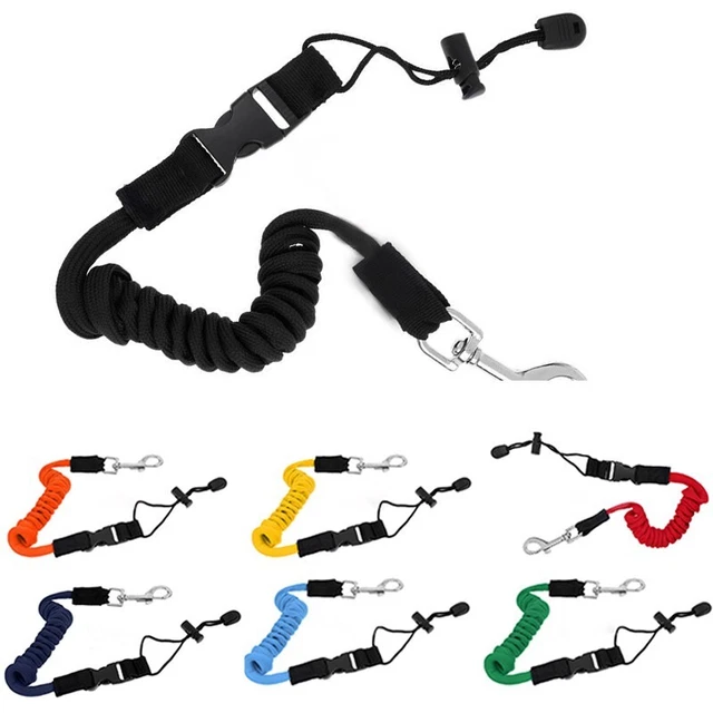 PADDLE LEASH KAYAK Lanyard Canoe Rod Leash Boat Oar Leash Straps Adjust ...