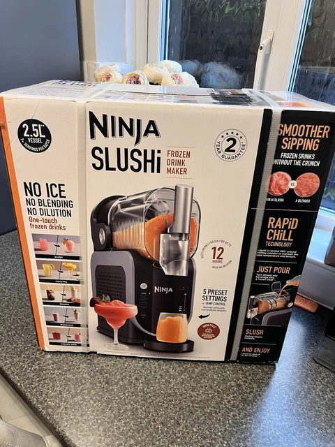 NINJA SLUSHI FROZEN Drink Maker FS301UK Ice Slush Machine - Brand New ...