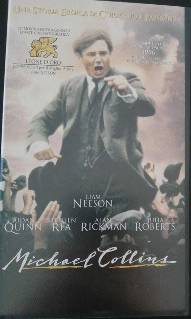 MICHAEL COLLINS FILM in VHS di Neil Jordan EUR 4,00 - PicClick IT
