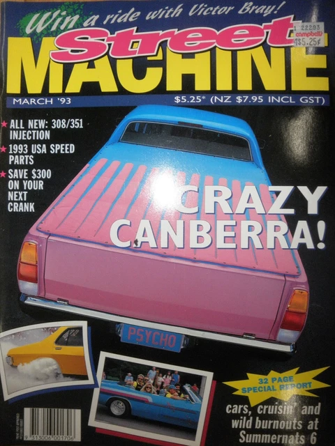 STREET MACHINE 1993 HR Holden XM XB Falcon LH Torana 57 Chev R/T E37 ...