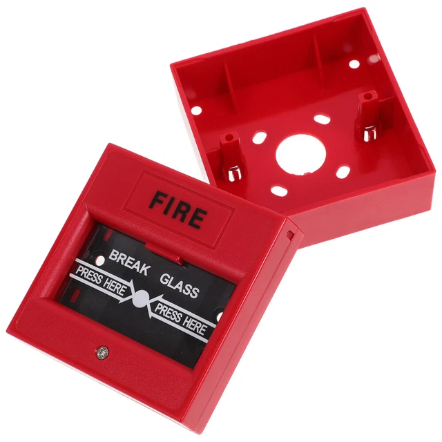 SCHOOL RED FIRE Alarm Simplex Pull Station Exit Access Control £11.29 ...