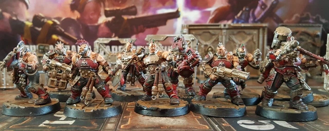 WARHAMMER NECROMUNDA STIMMERS AND FORGE-BORN Goliath Pro Painted Made ...