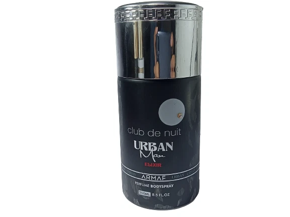 ARMAF CLUB DE Nuit Urban Elixir Parfum Corps Spray pour Hommes 250ml ...