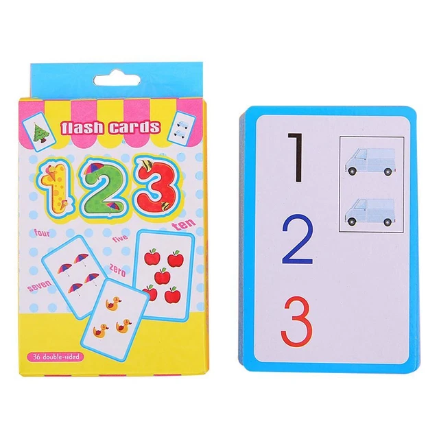 ABC ENGLISH ALPHABET Card 123 Writing Card Children Educational Toys ...