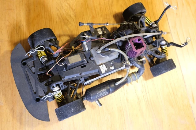 SERPENT IMPULSE RC Glattbahner, Verbrenner, Rarität mit Starterbox ...