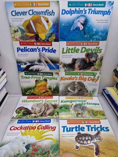STEVE PARISH KIDS Story Book Lot x10 Stories Children's Reader ...