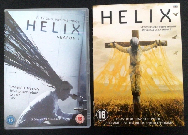HELIX - COMPLETE Seasons 1 & 2 (DVD Sci Fi TV Series) Region 2 -English ...