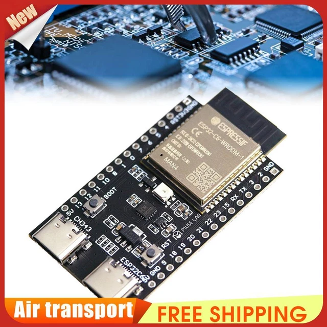 Uk Esp32 C6 Minimum System Board Dual Type C Esp32 C6 Wroom 1 Core Board Risc V £912 Picclick Uk
