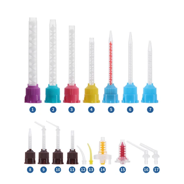 DENTAL MIXING TIPS Tube Disposable Conveying Mixers Impression ...