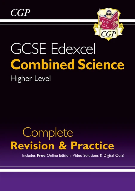 GCSE EDEXCEL COMBINED Science Higher Complete Revision & Practice CGP £ ...