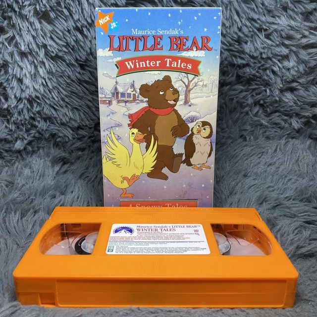 LITTLE BEAR WINTER Tales 4 Snowy Stories VHS 1997 Tape Nick Jr ...