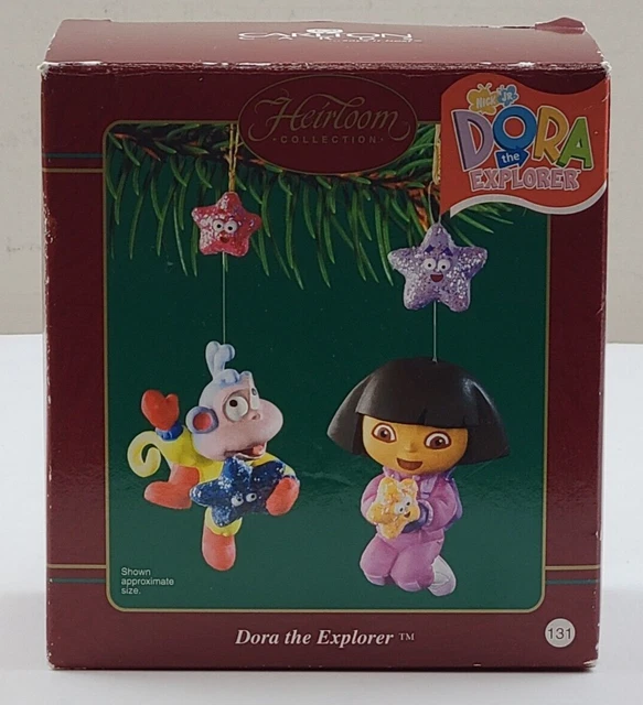 CARLTON CARDS HEIRLOOM Collection Dora the Explorer & Boots Christmas ... CARLTON CARDS HEIRLOOM Collection Dora the Explorer & Boots Christmas ...