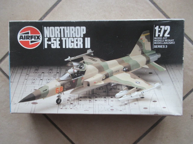 NORTHROP F-5E TIGER II, AIRFIX, 1/72, réf: 03040, 1986, ( academy, fujimi ). EUR 15,80 - PicClick FR