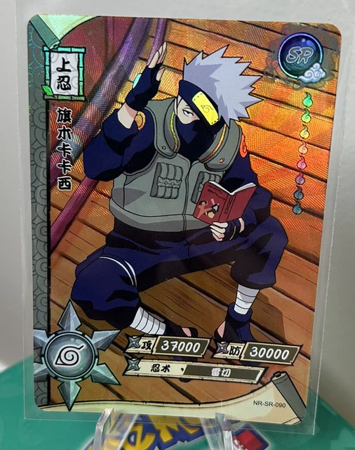 CARTE OFFICIELLE KAKASHI Hatake SR feuille rare Kayou Naruto TCG NR-SR-090 EUR 4,44 - PicClick FR