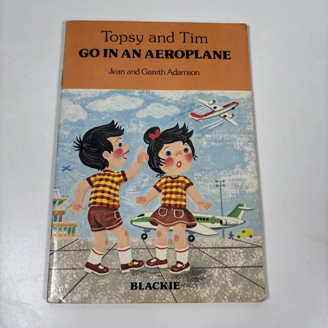 TOPSY & TIM Go In An Aeroplane - Rare Vintage Blackie Handy Book 1979 £ ...