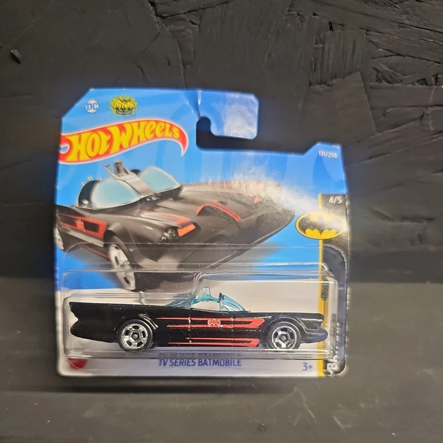 HOT WHEELS TV Series Batmobile Batman Black Number 4/5 New and Unopened ...