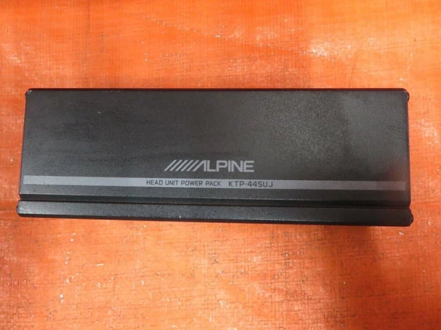 ALPINE KTP-445UJ 4-CHANNEL Head Unit Power Pack Amplificateur Testé ...