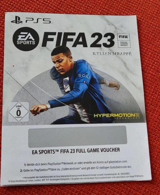 FIFA 23 DOWNLOAD Code (PS5) + FIFA Ulitimate Team Voucher. EUR 15,00 ...