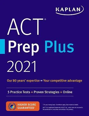 ACT PREP PLUS 2021 : 5 Practice Tests + Proven Strategies + Onlin £4.71 ...